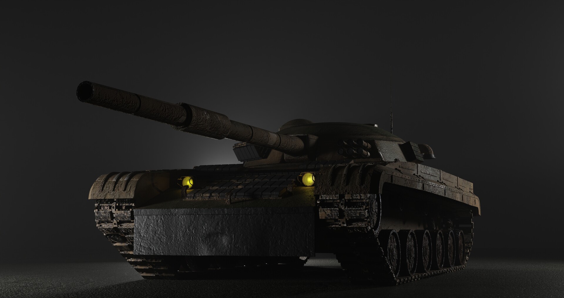 ArtStation - [Tank] T-64