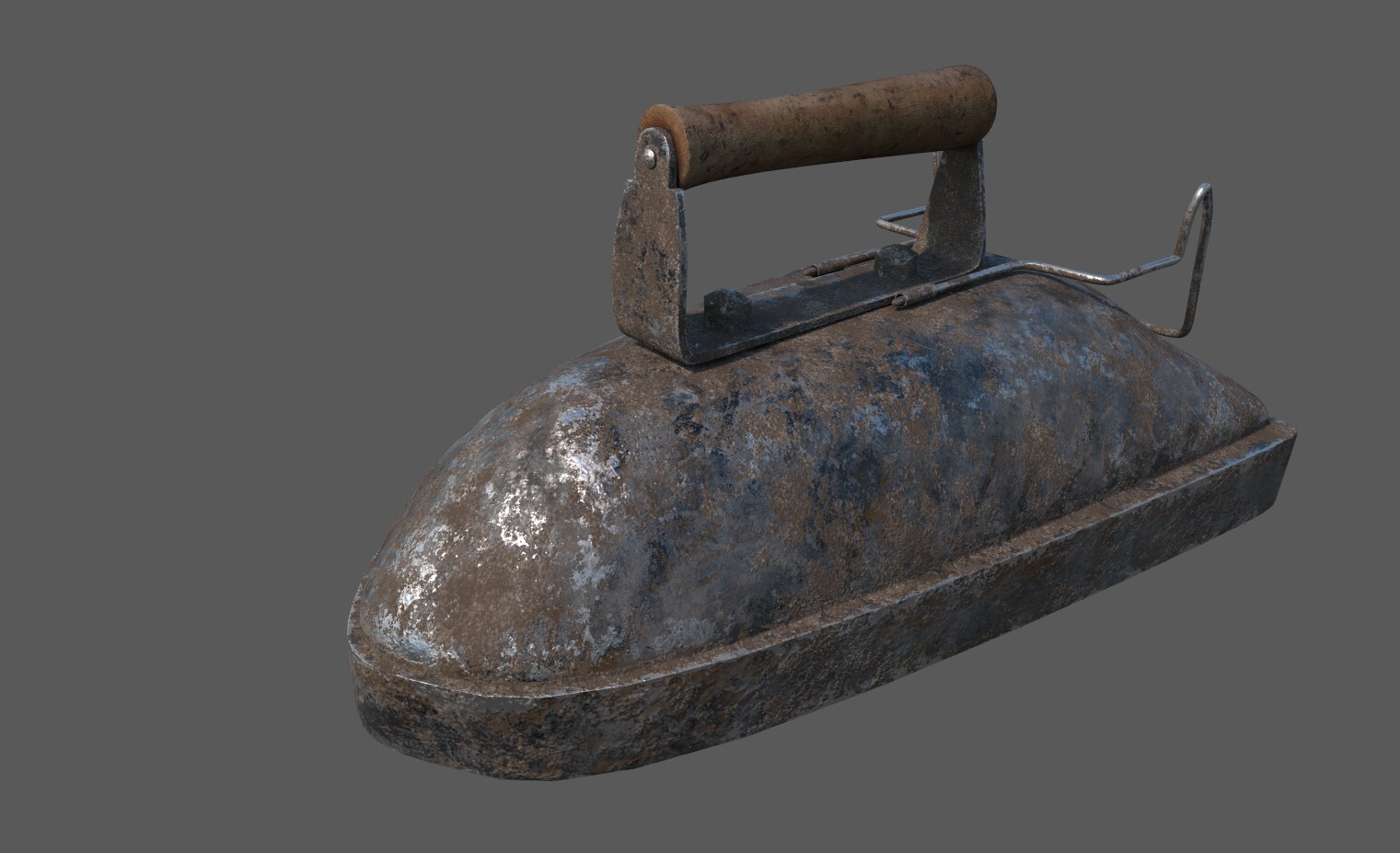 ArtStation - Rusted Iron Box