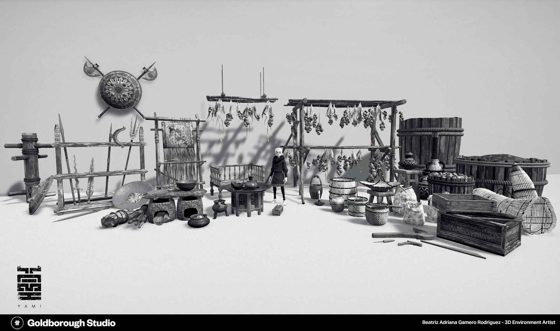 Beatriz A. Gamero Rodríguez - Underground City - YAMI