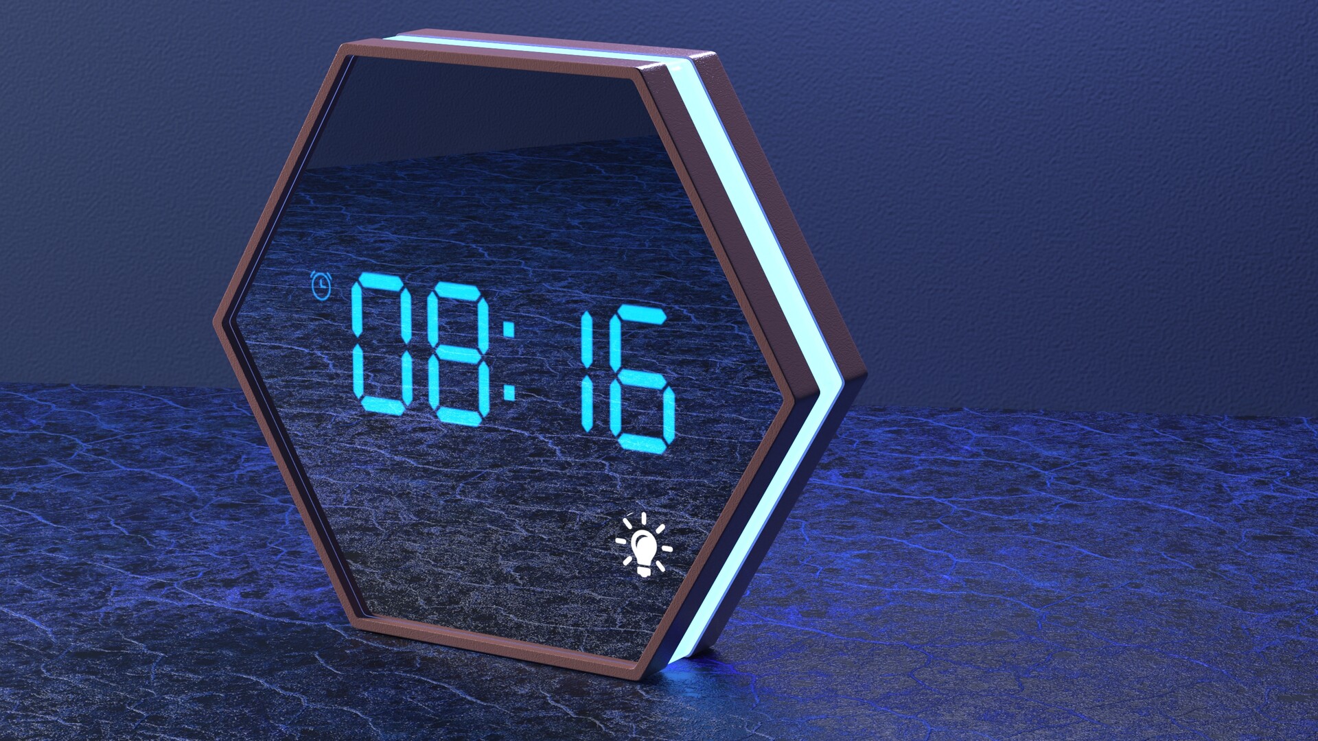 ArtStation - Speculo - Multi-Function Alarm Clock (My Third 3D-Artwork ...