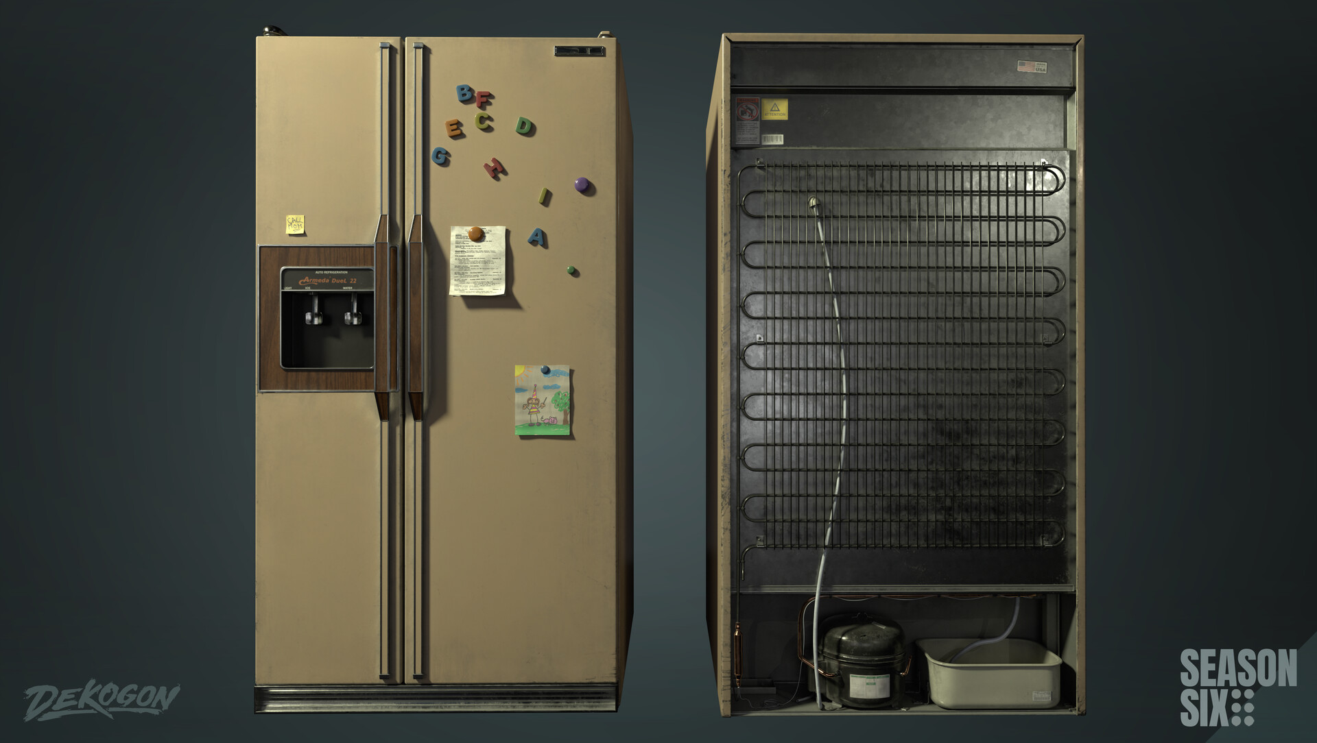 Dekogon Studios - Suburbs - Kitchen (Season 6)