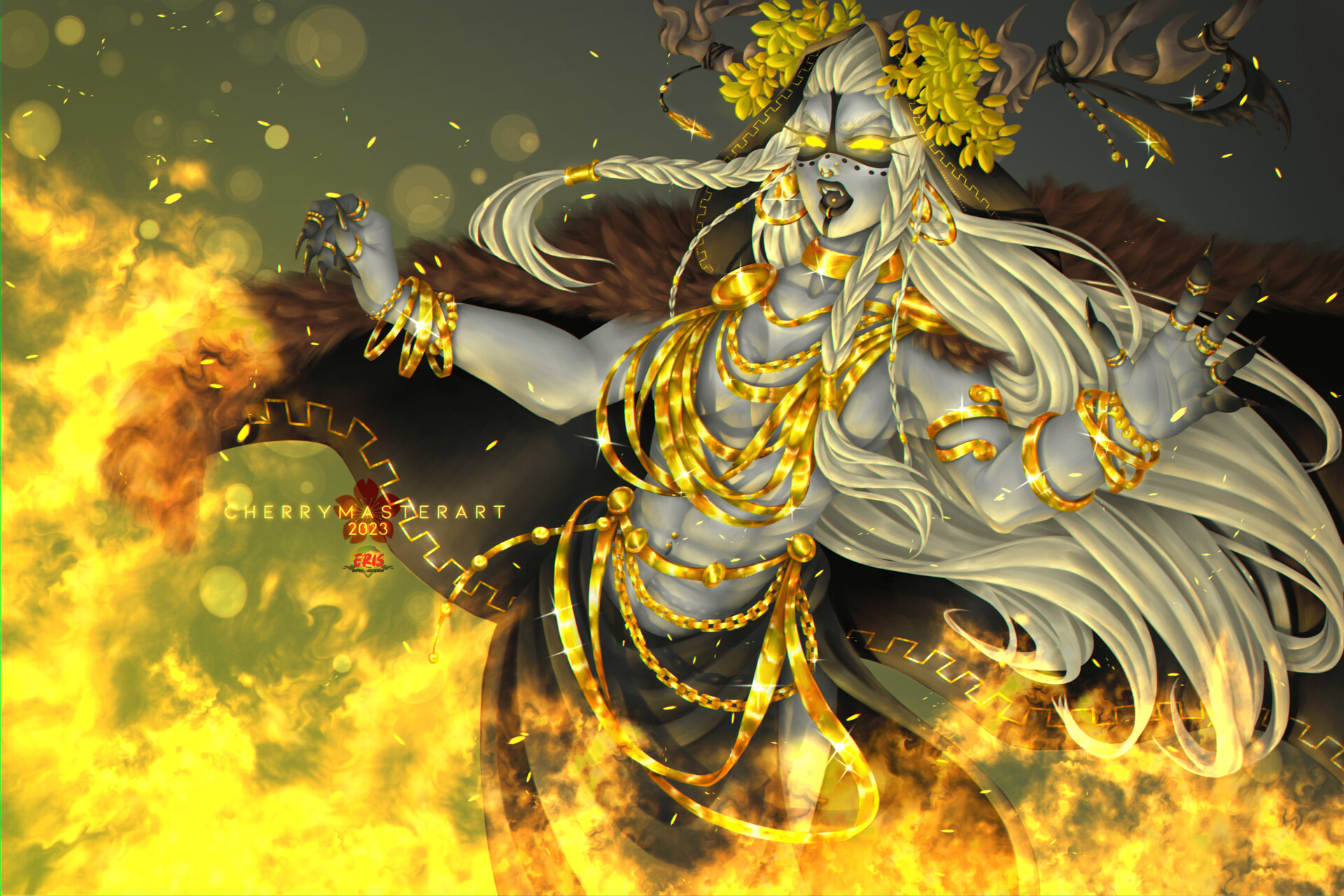 CherryMasterArt - Gullveig, the oracle of Asgardr🔥