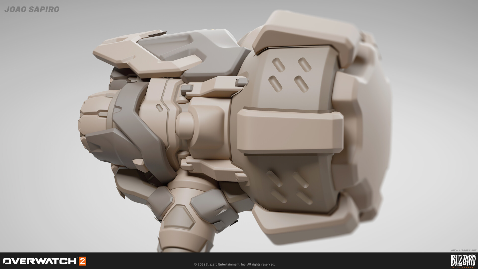 Airborn Studios - Overwatch 2 - Reinhardt Hammer