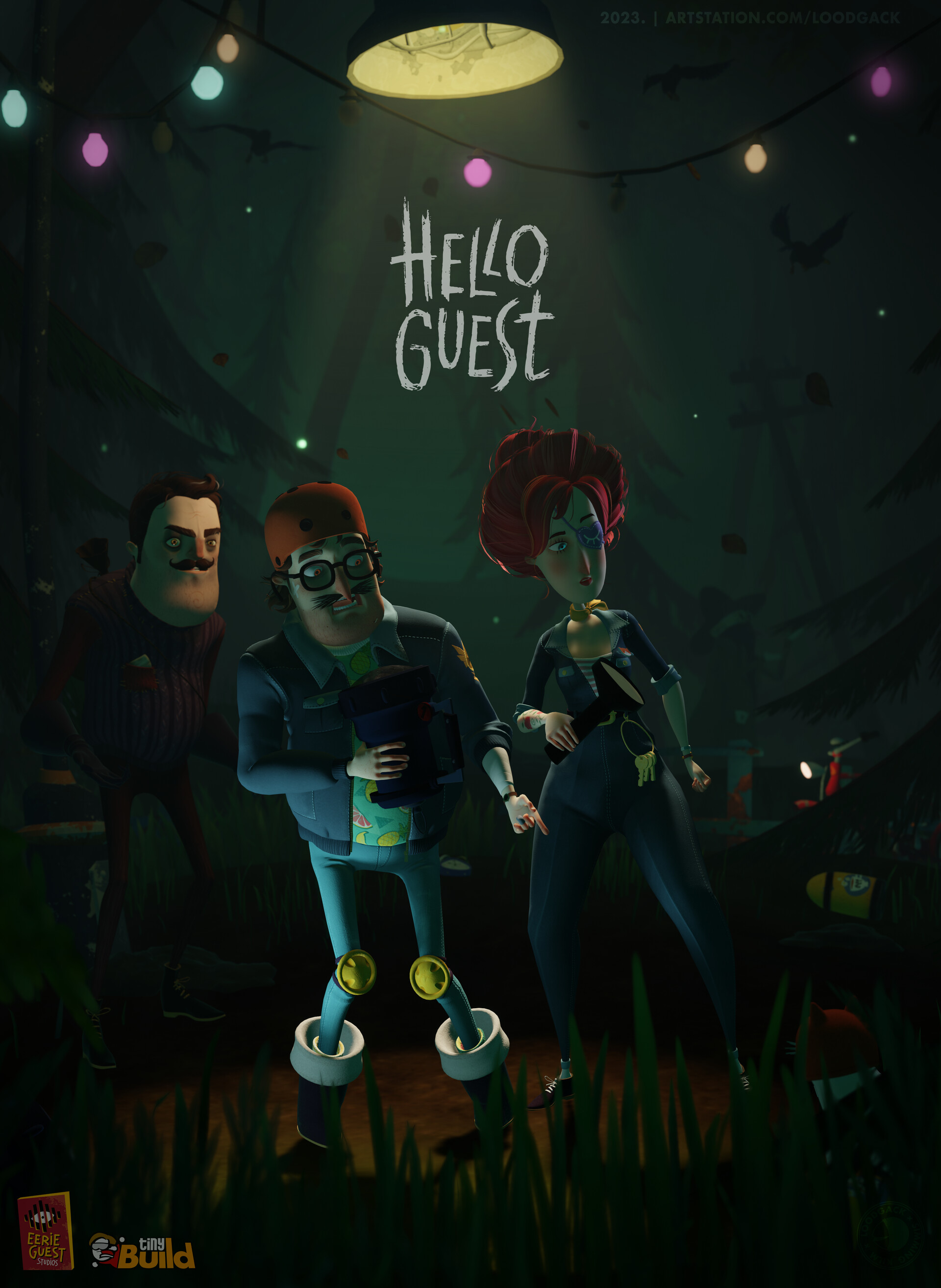 - Remington - - Hello Guest render series