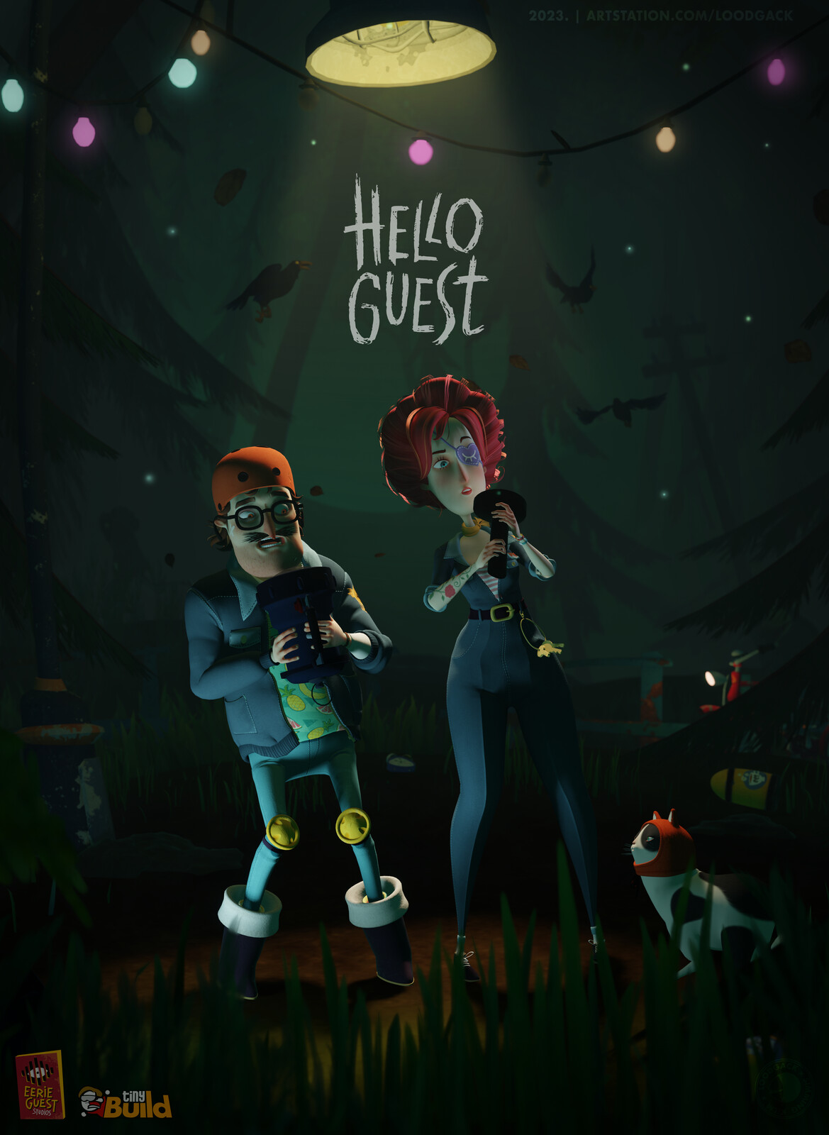 - Remington - - Hello Guest render series