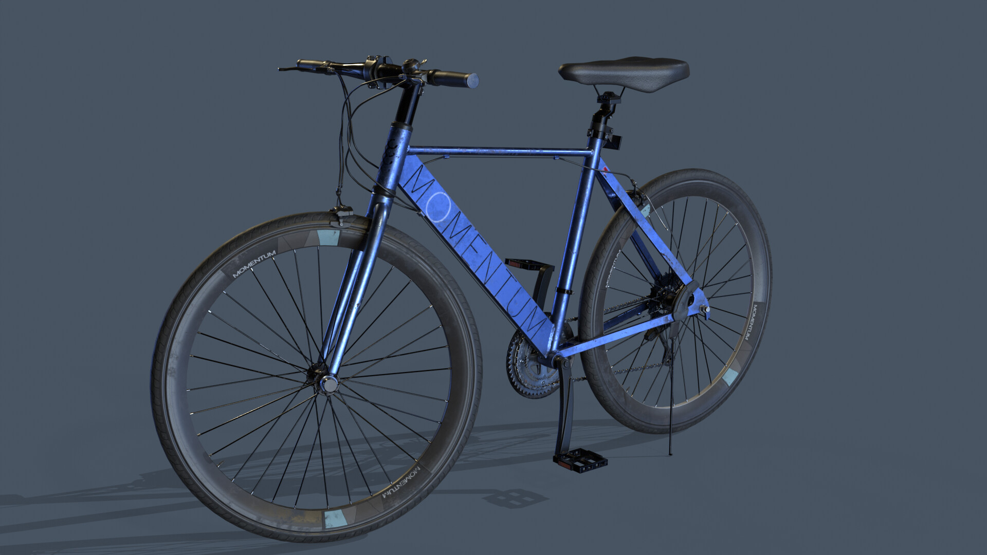 ArtStation - Blue Bicycle