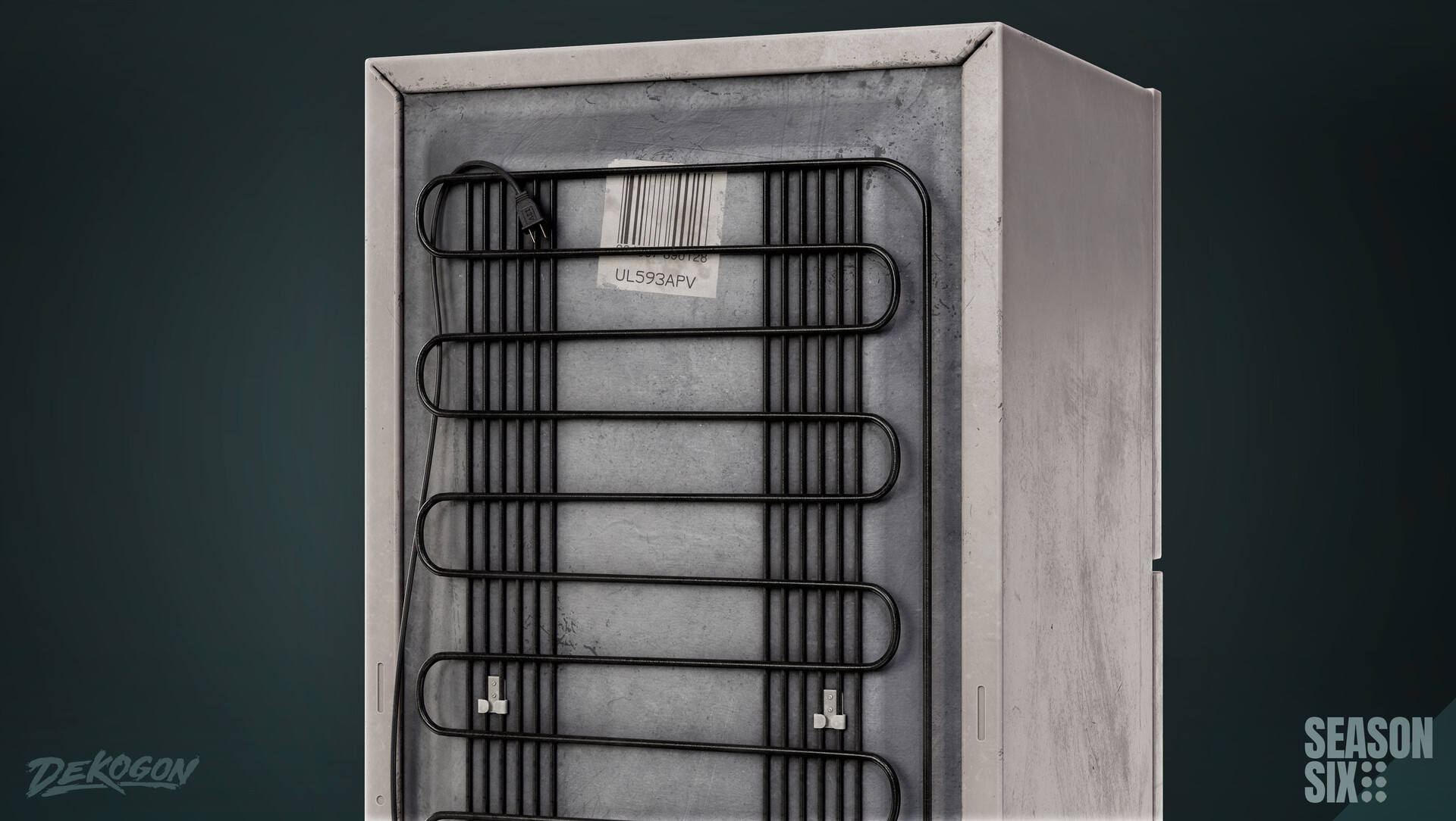 Óscar Sánchez - 3D Assets/Environment Artist - Dekogon S6 Props - Fridge