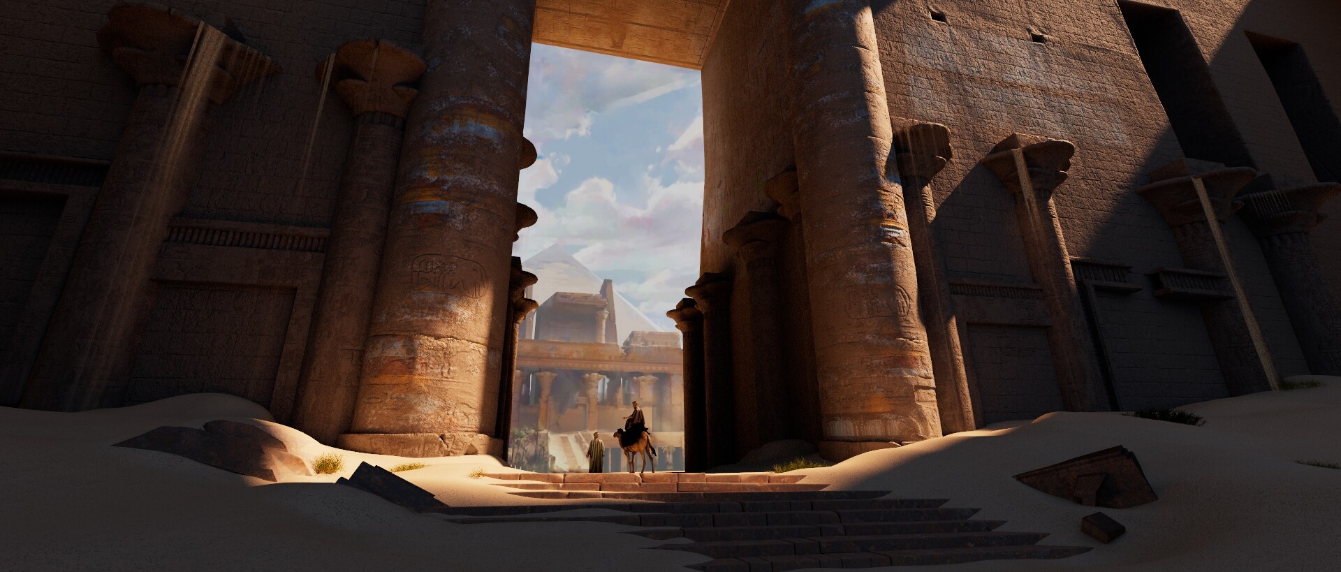 ArtStation - Undiscovered Egyptian Temple