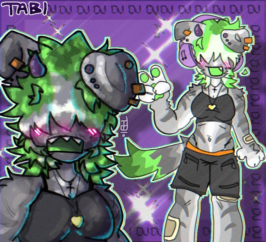 ArtStation - DJ ref sheet