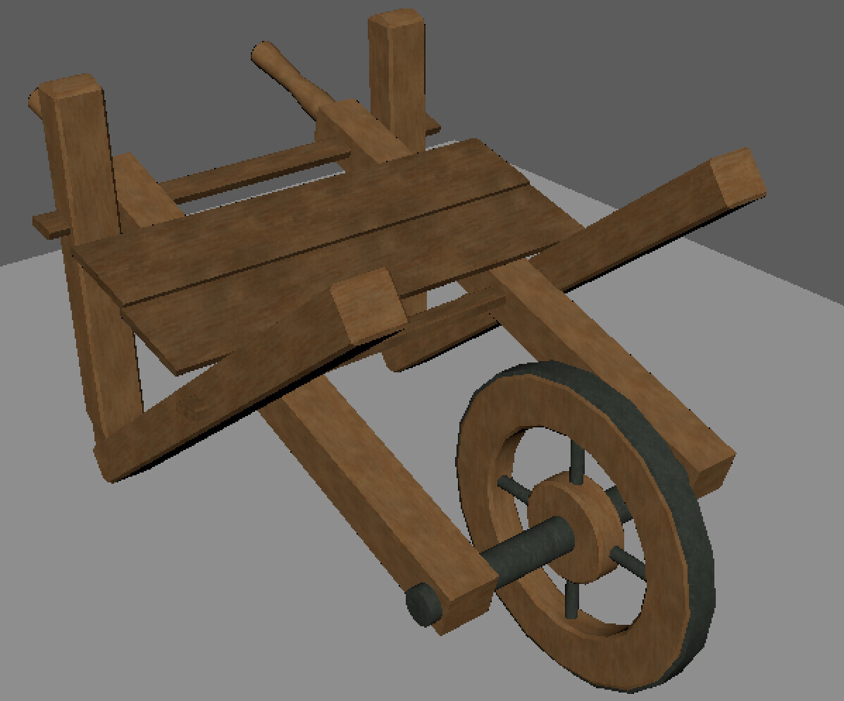 ArtStation - DigiTechnolVerse Contract: wheelbarrow