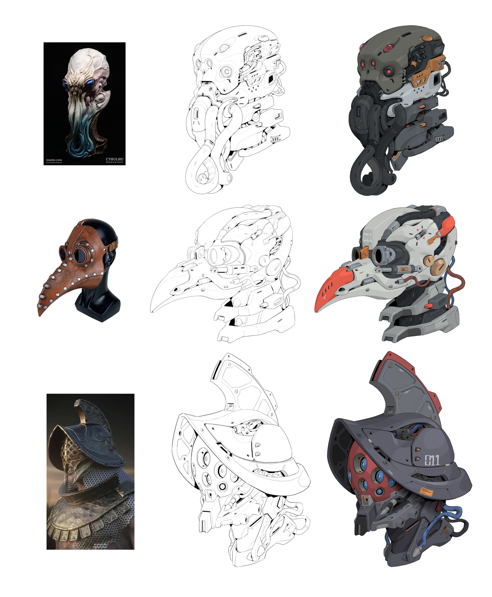 ArtStation - 几个脑壳