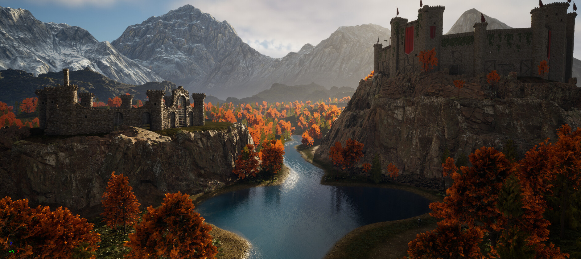 ArtStation - Unreal Castle level design project