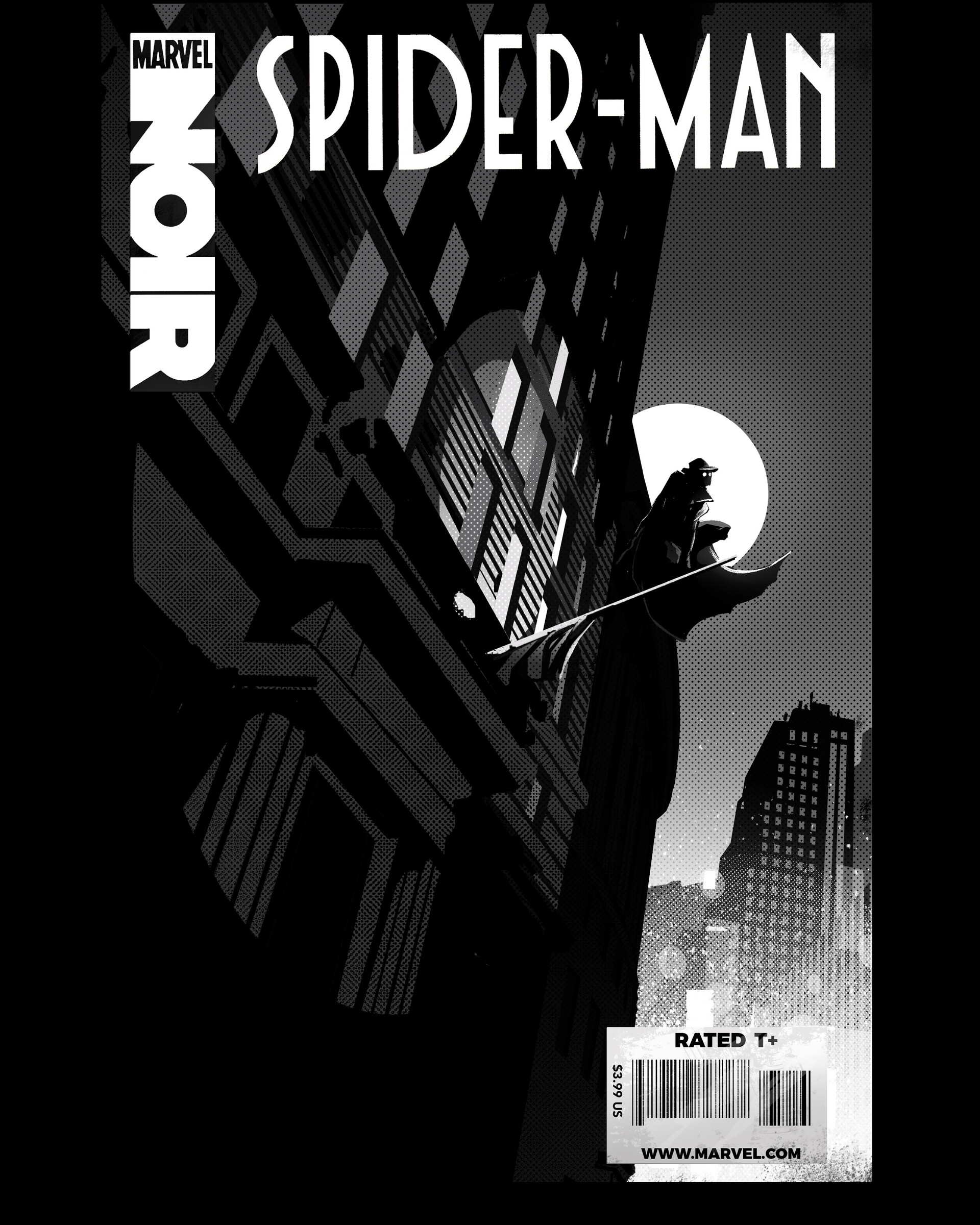 ArtStation - Spider-Noir Fan Comic Cover