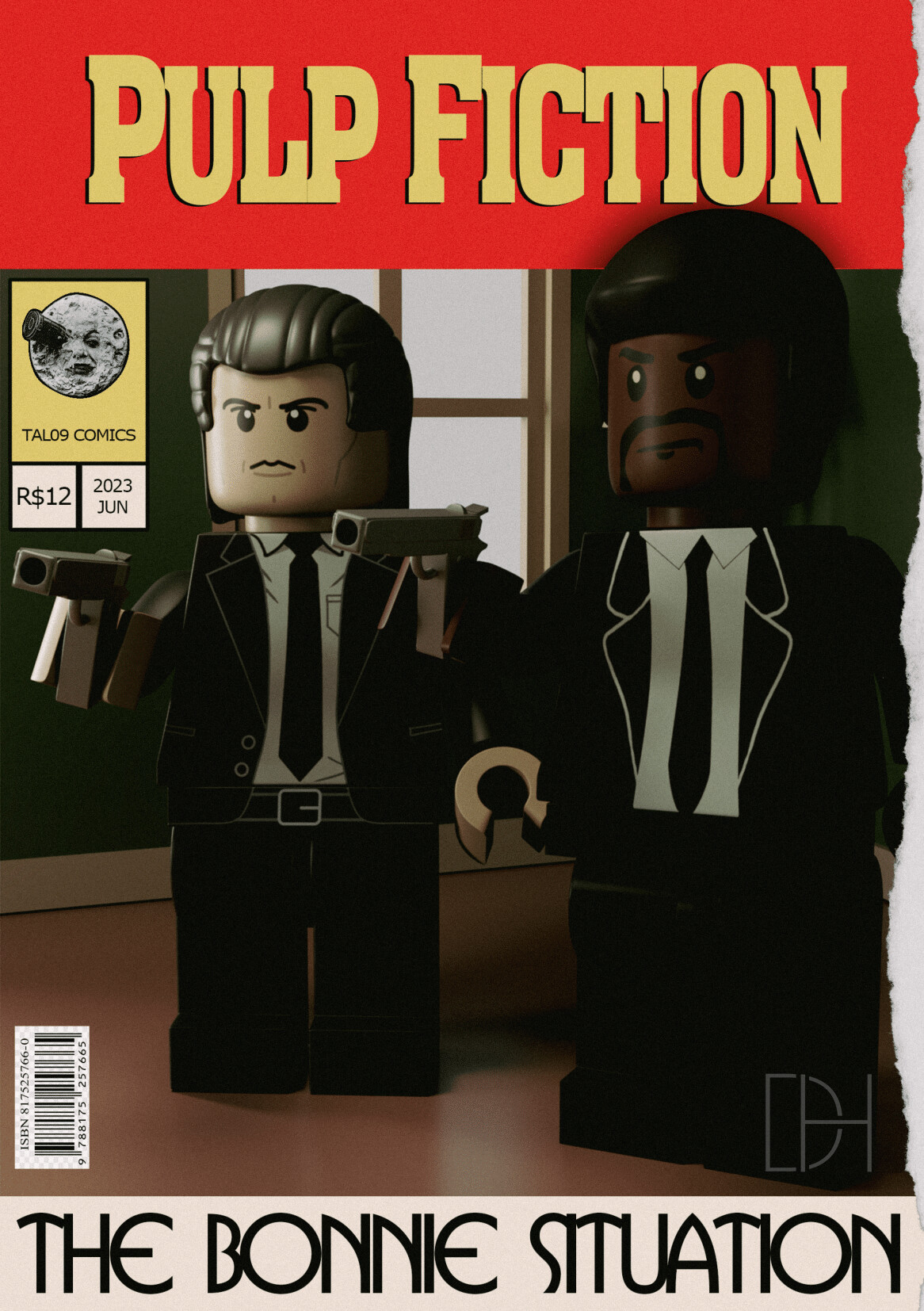 ArtStation - Lego Pulp Fiction - Vincent Vega