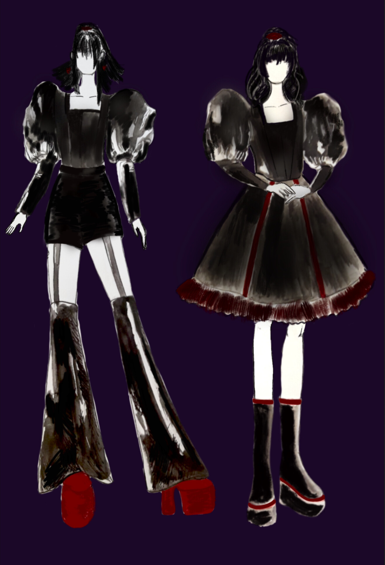 ArtStation - Visual Kei Inspired Print