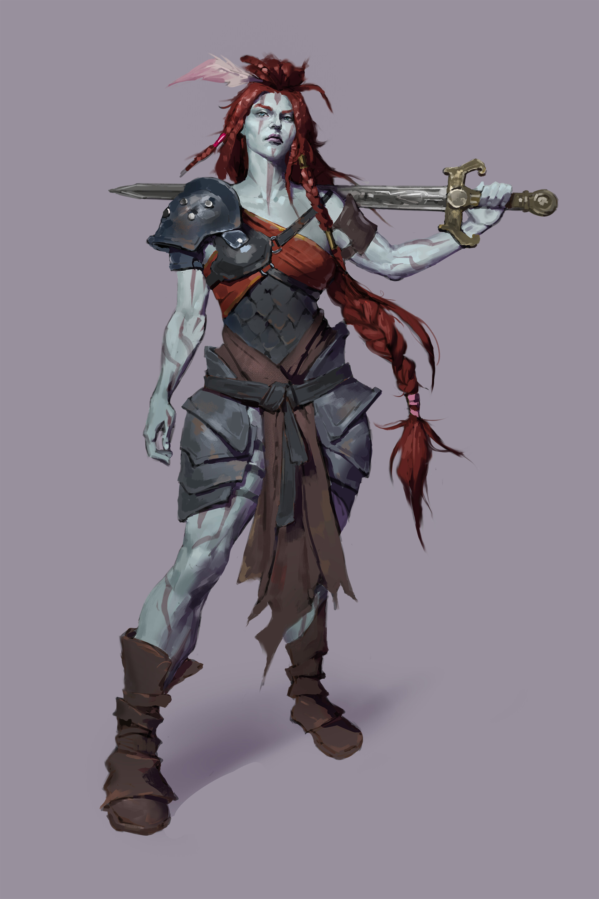 ArtStation - Goliath barbarian