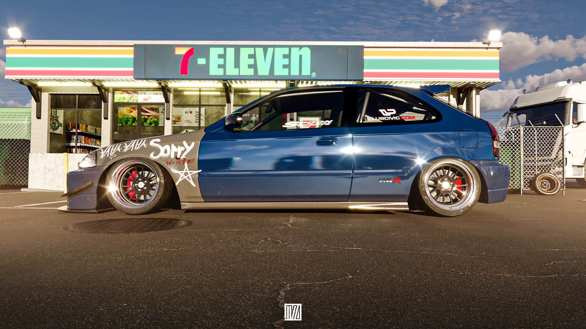 Spoon Honda Civic Ek Hatchback