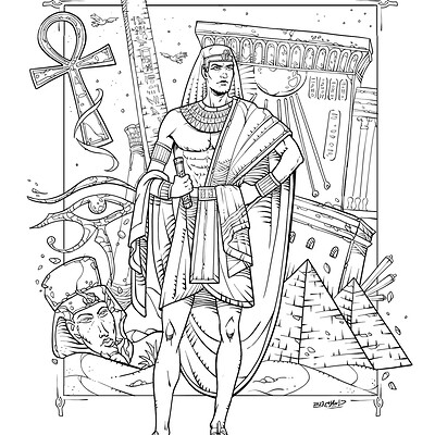 prince of egypt coloring pages