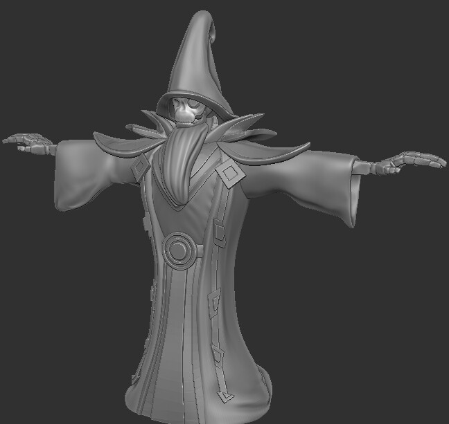 ArtStation - Skeleton Mage