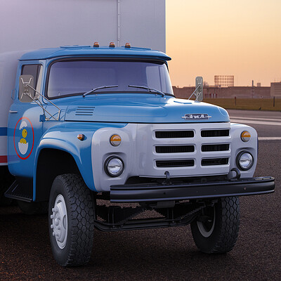 Nailgun3d _ Nail Khusnutdinov - Trucks USSR / RUSSIA