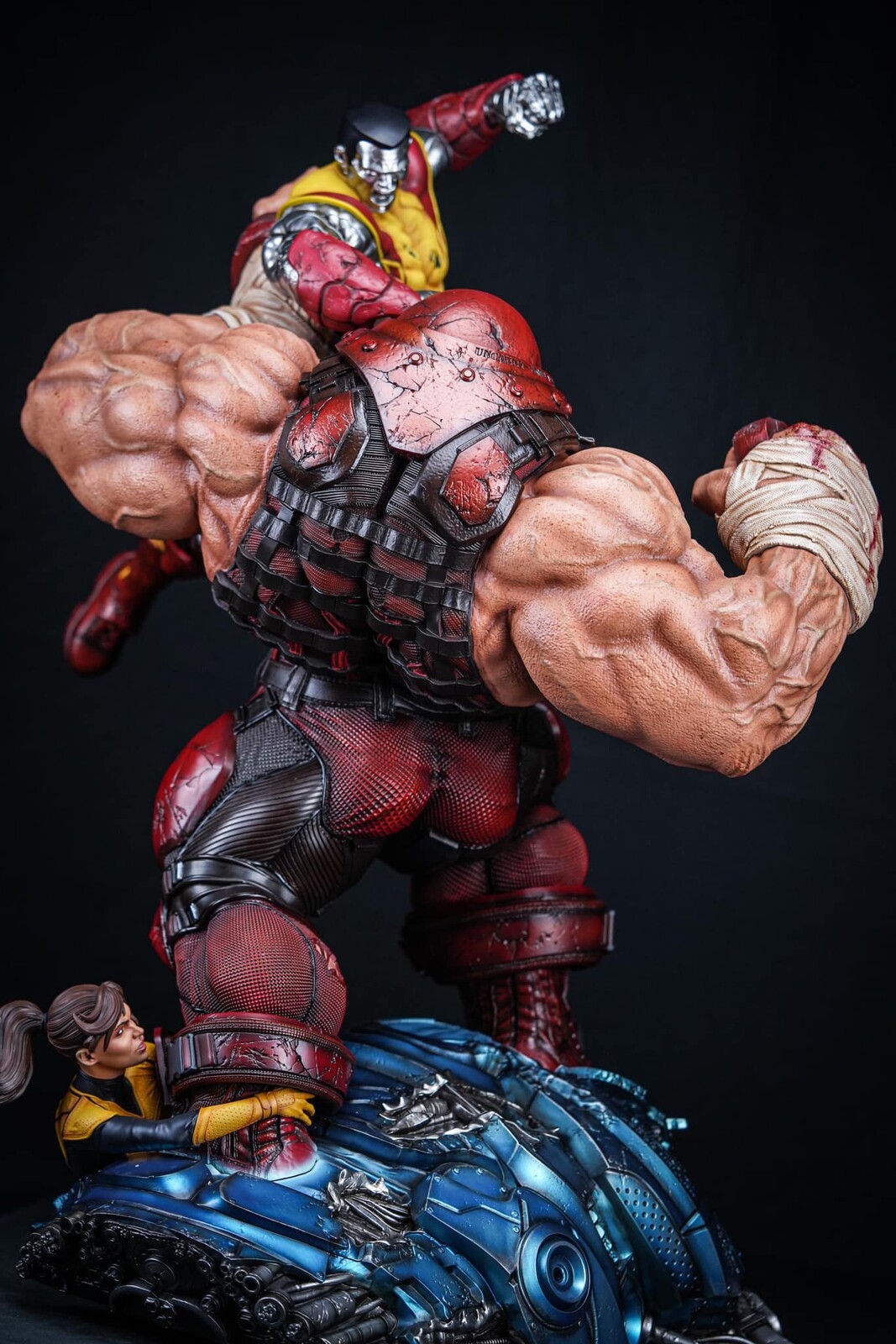 jorge villar - Juggernaut vs Colossus - final paint - Jorge Villar