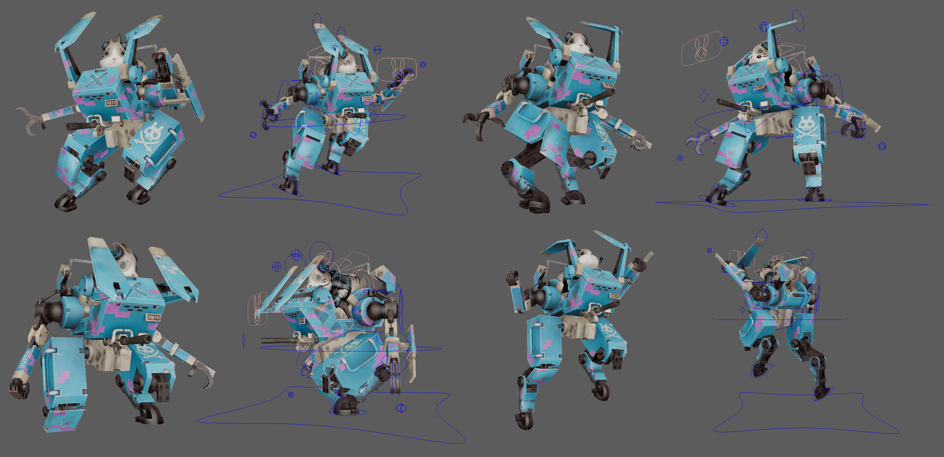 Brandon Munoz - Bunny Robot Rig