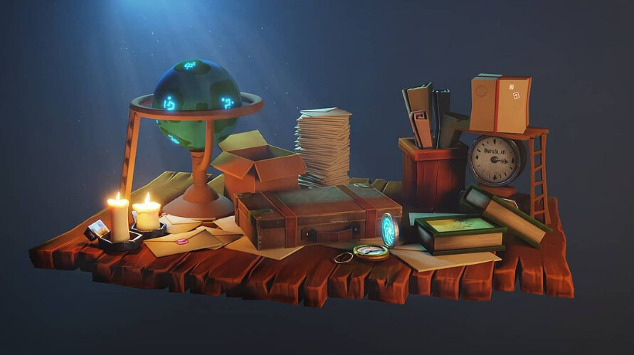 ArtStation - Stylized Postal Service