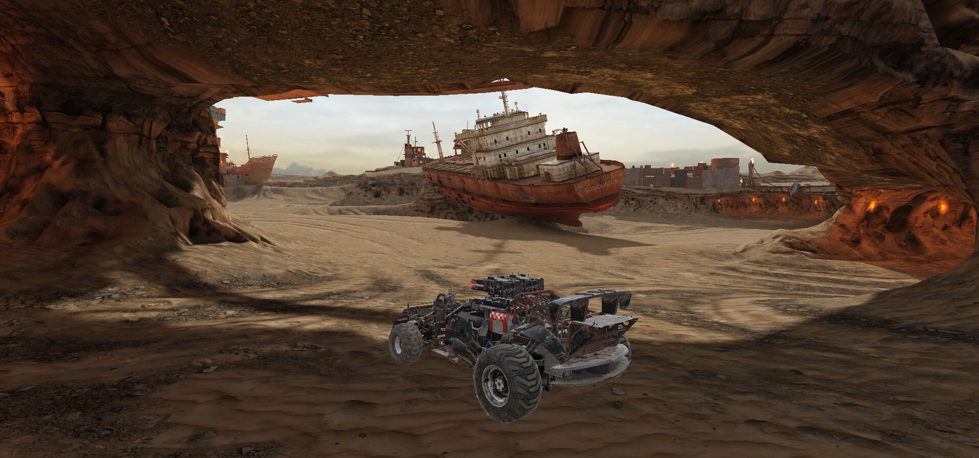 Artem Bayankin - Crossout Mobile Game - Fire Lair Map