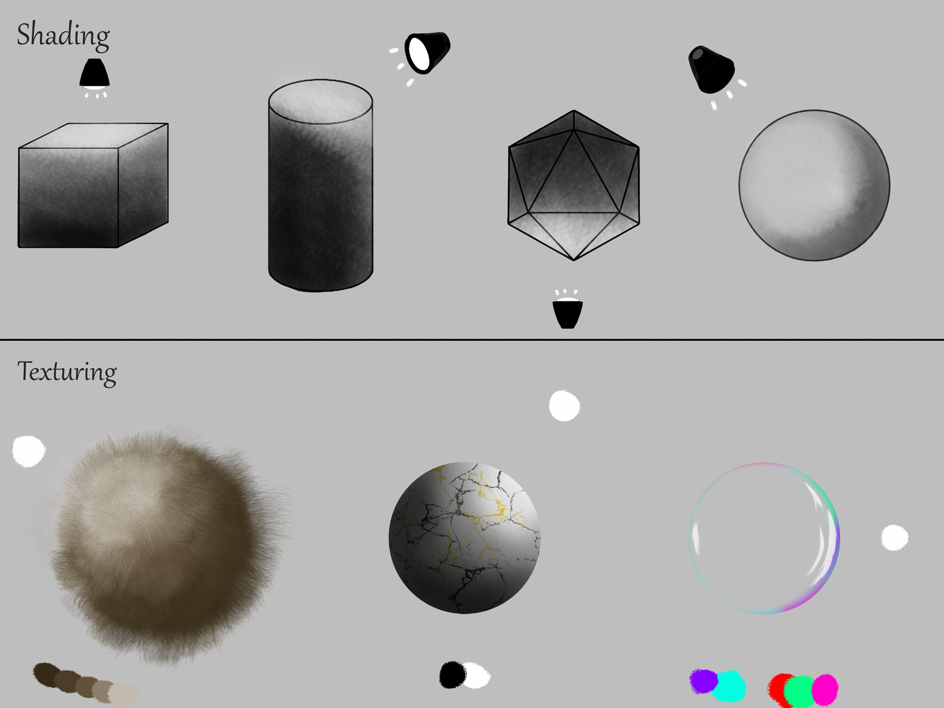 ArtStation - Texture and Shading Tests