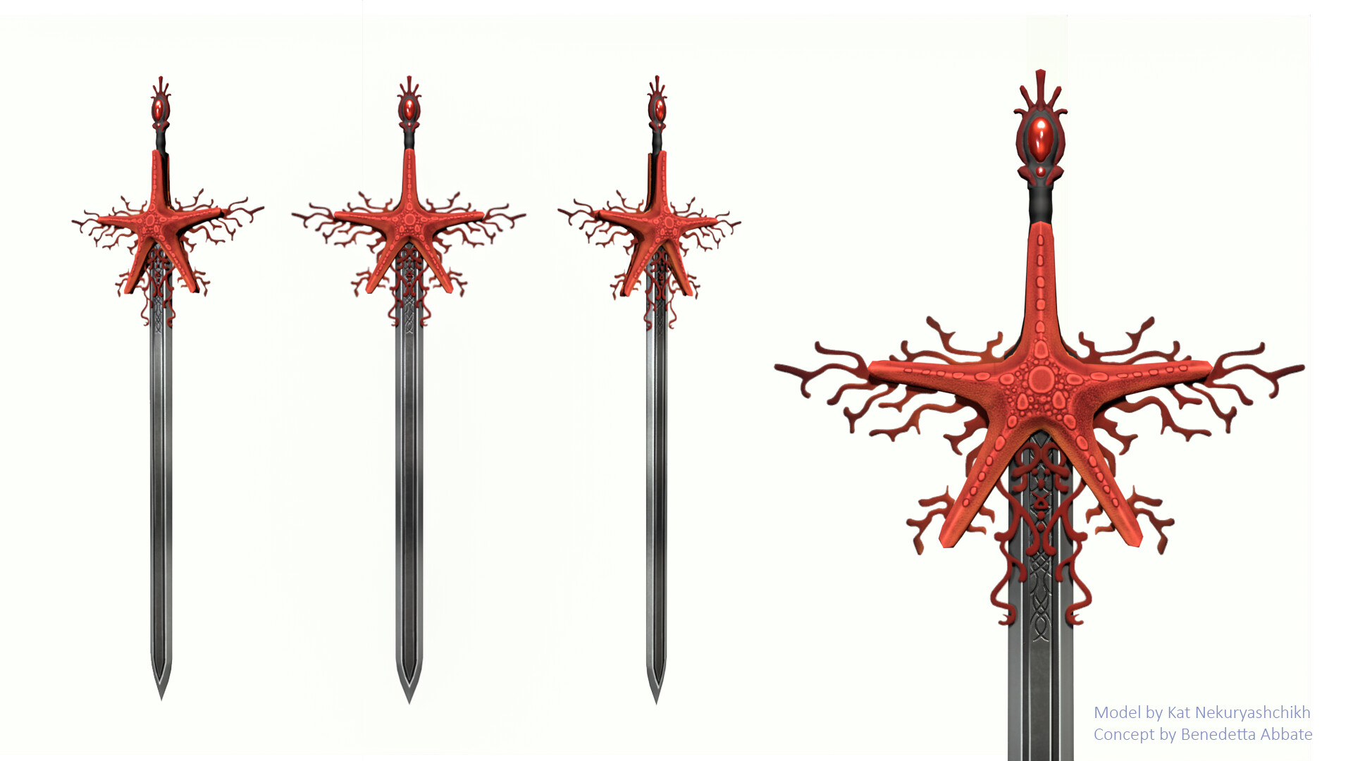 ArtStation - Starfish Sword
