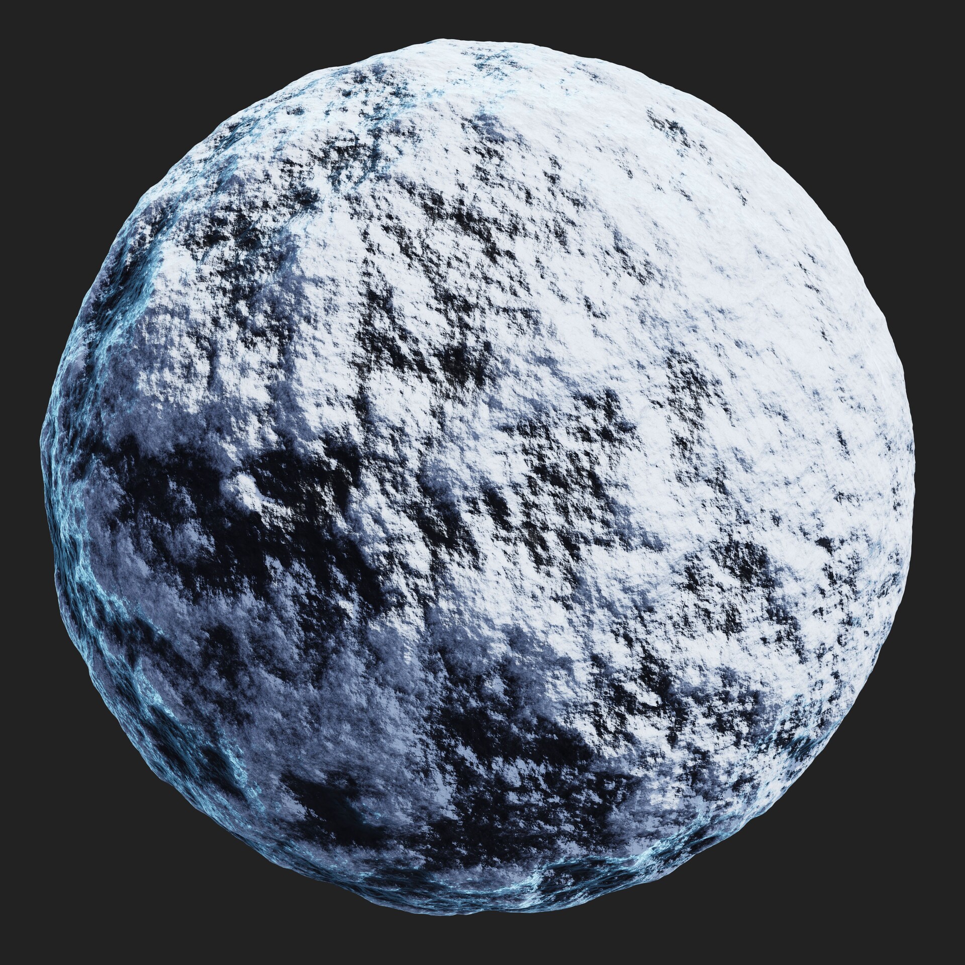 Ryan King - Procedural Snowy Mountain Material 🏔️ (Blender Tutorial)