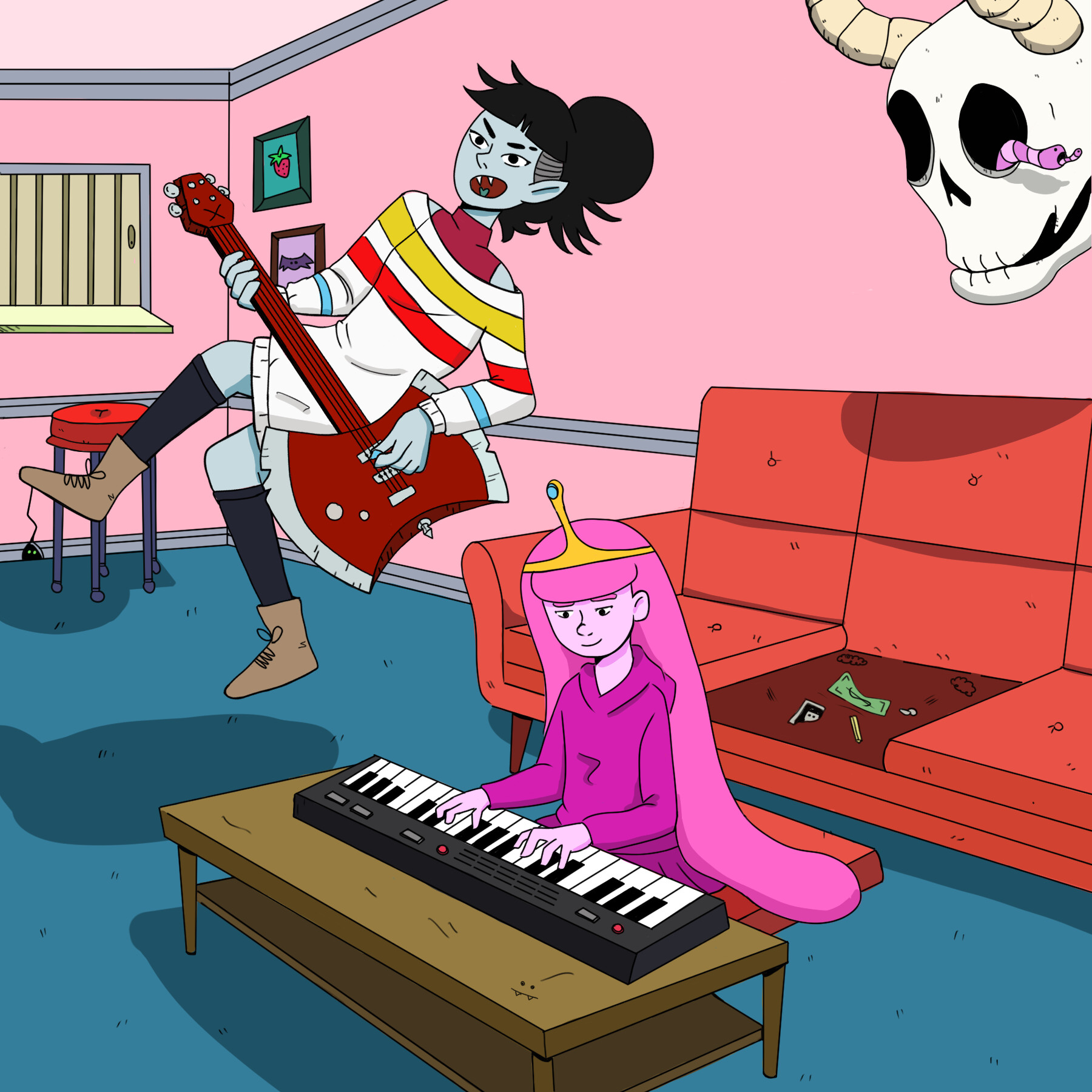 ArtStation - Marceline and PB jam