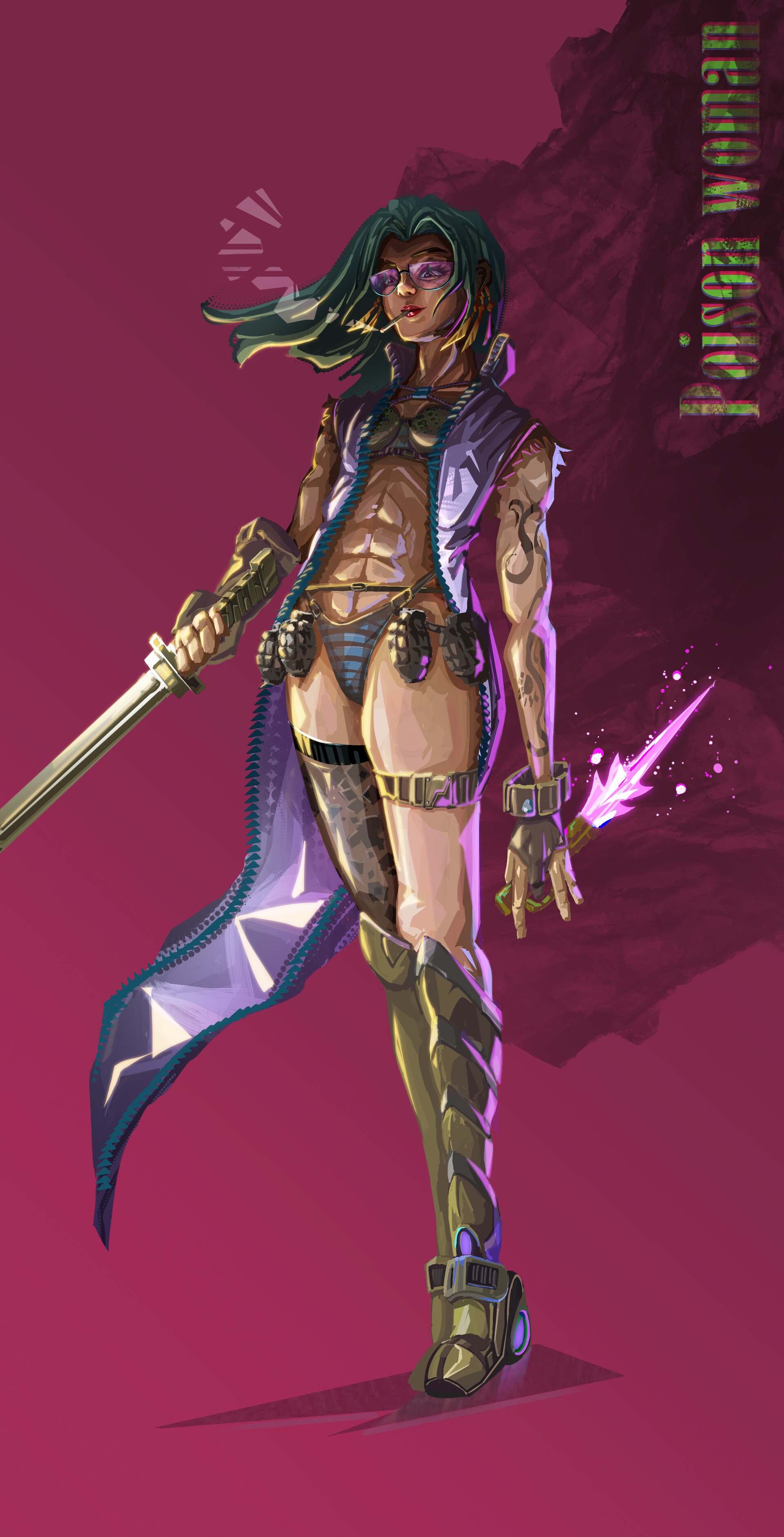 ArtStation - 《 Maud 》 valorant fan art