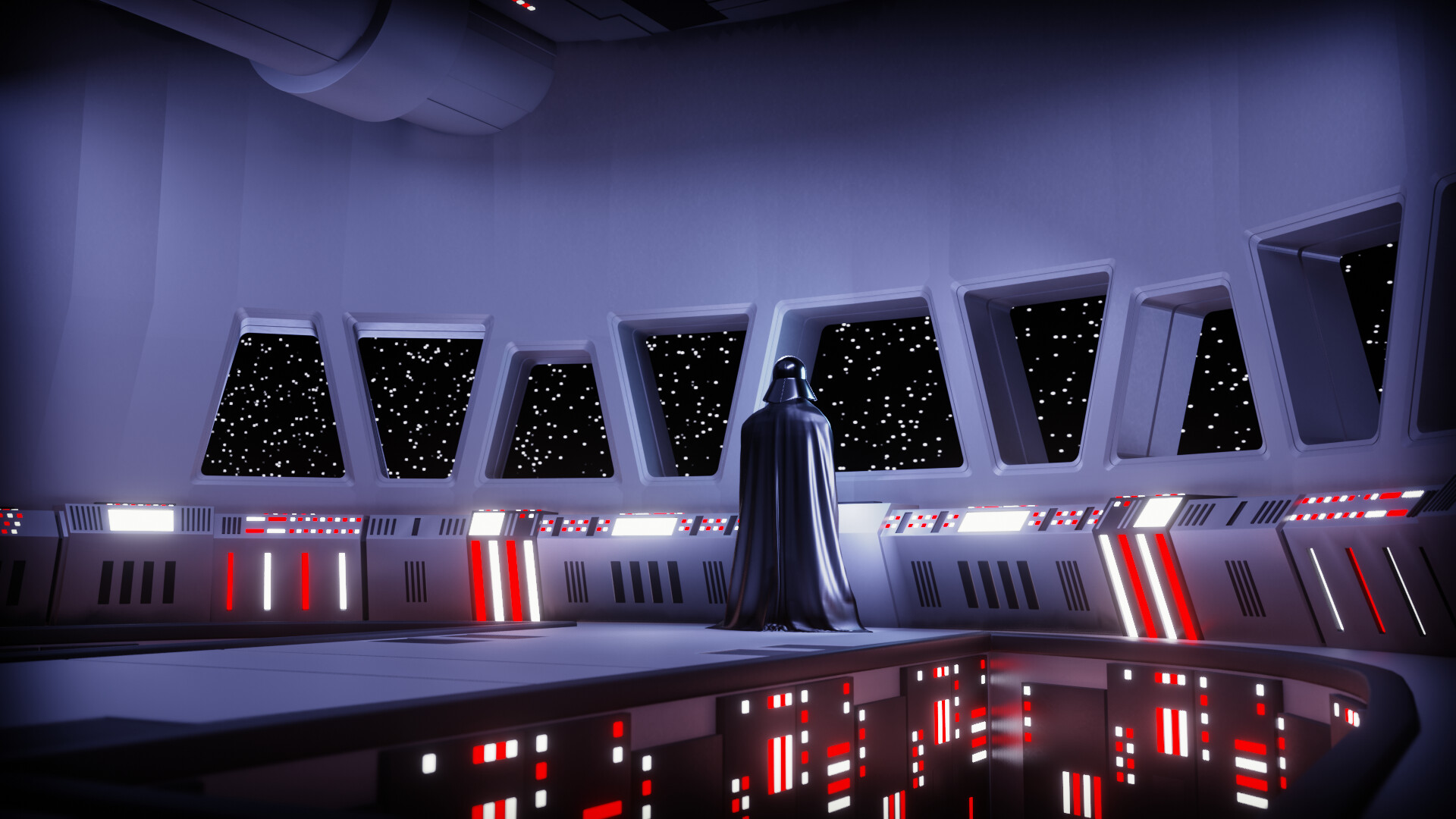 Darth Vader Star Destroyer Bridge