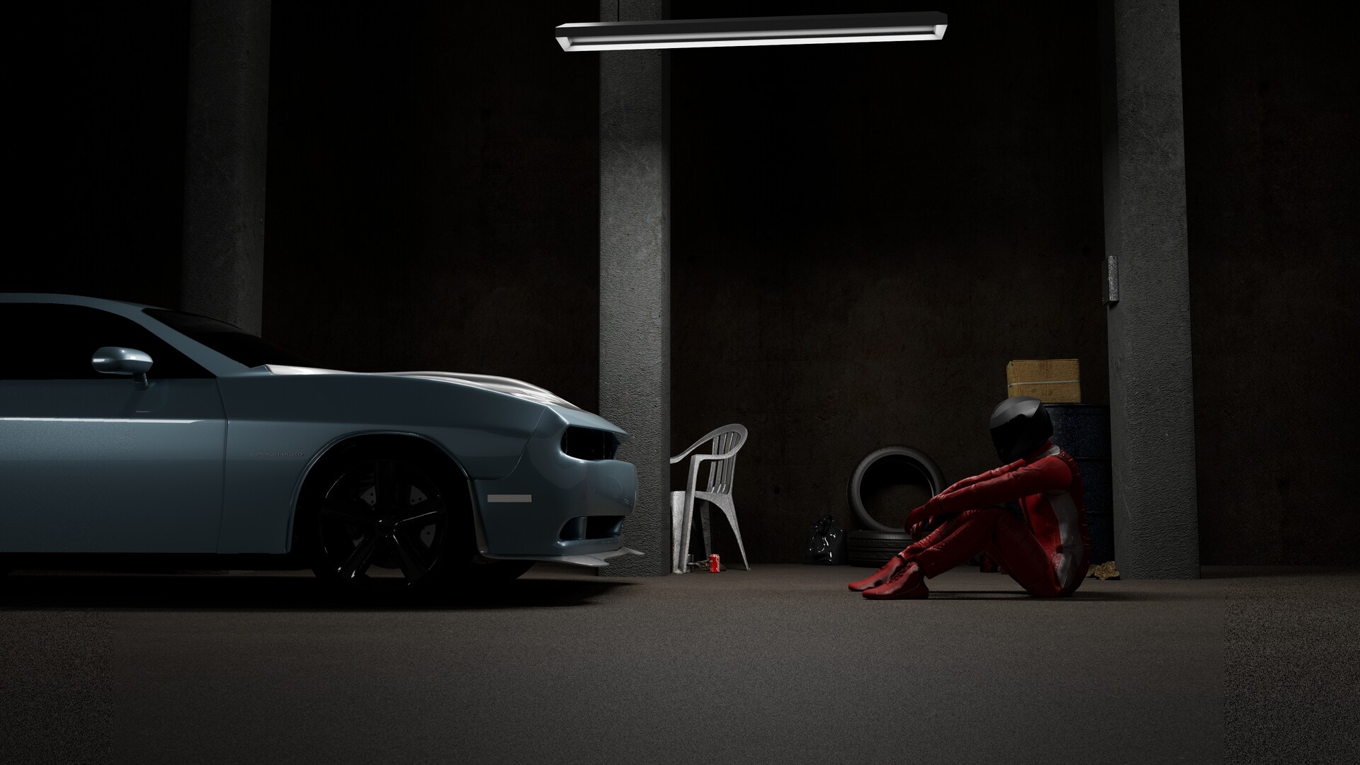 ArtStation - Some times its hard to be a driver.