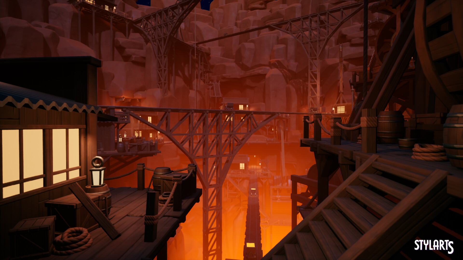 StylArts - Stylized Desert Mine