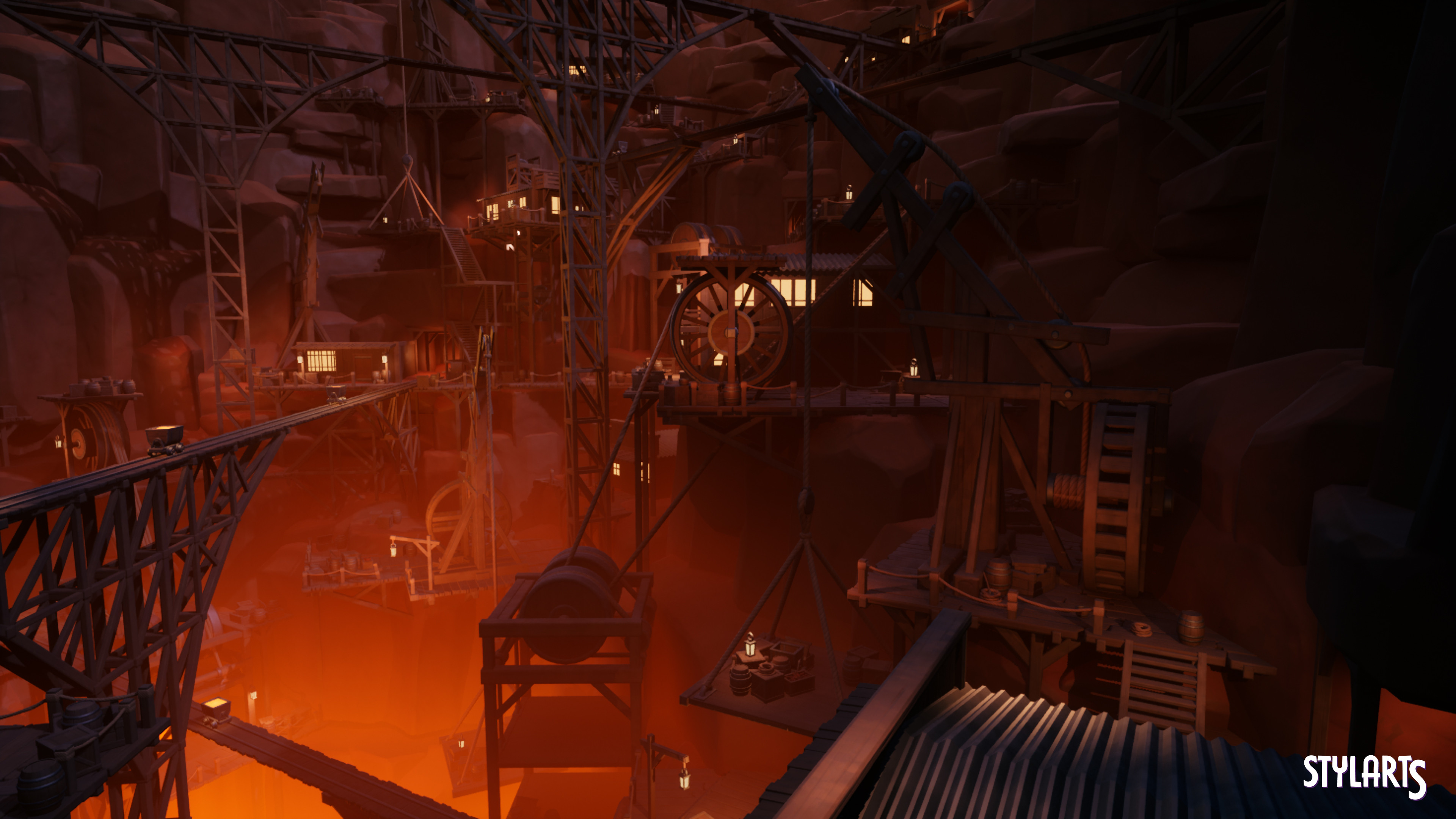 StylArts - Stylized Desert Mine