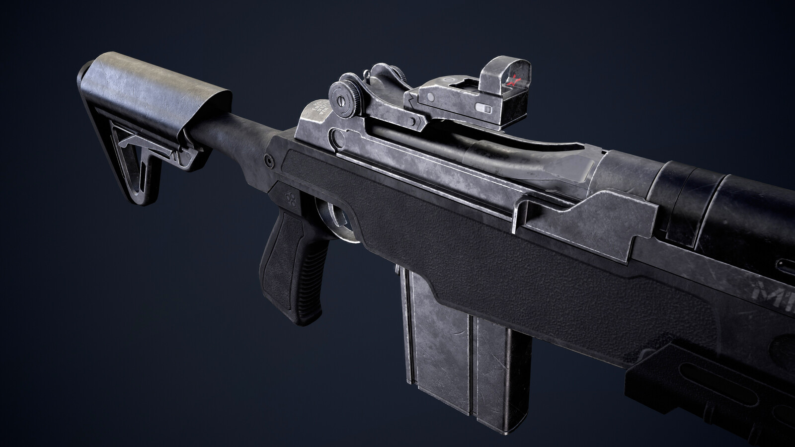 Areeb Jamal - M1A SOCOM 16 CQB - Customized