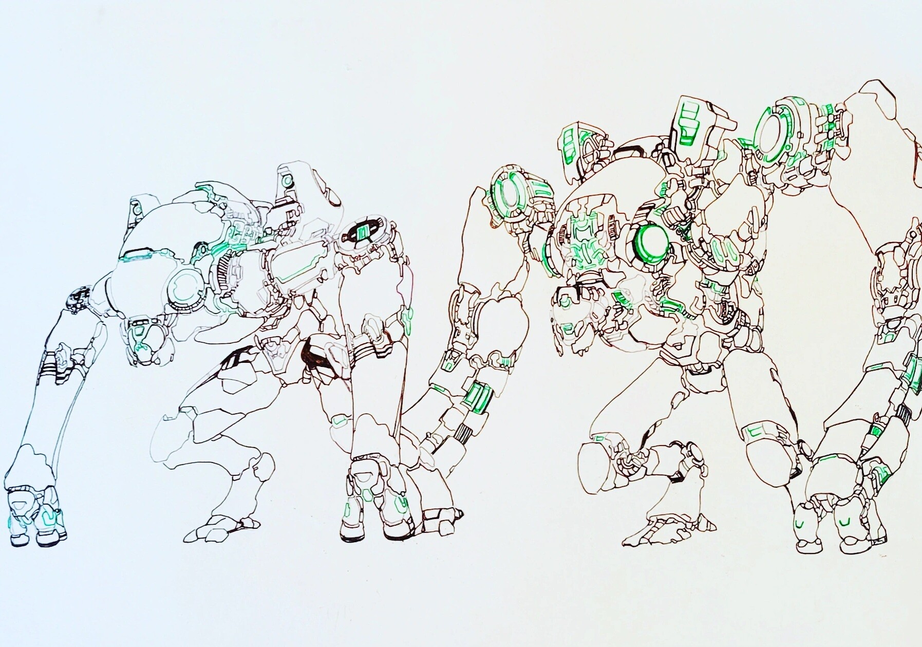 ArtStation - Forest Walker Type A&B