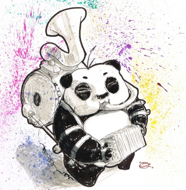 ArtStation - The one panda band