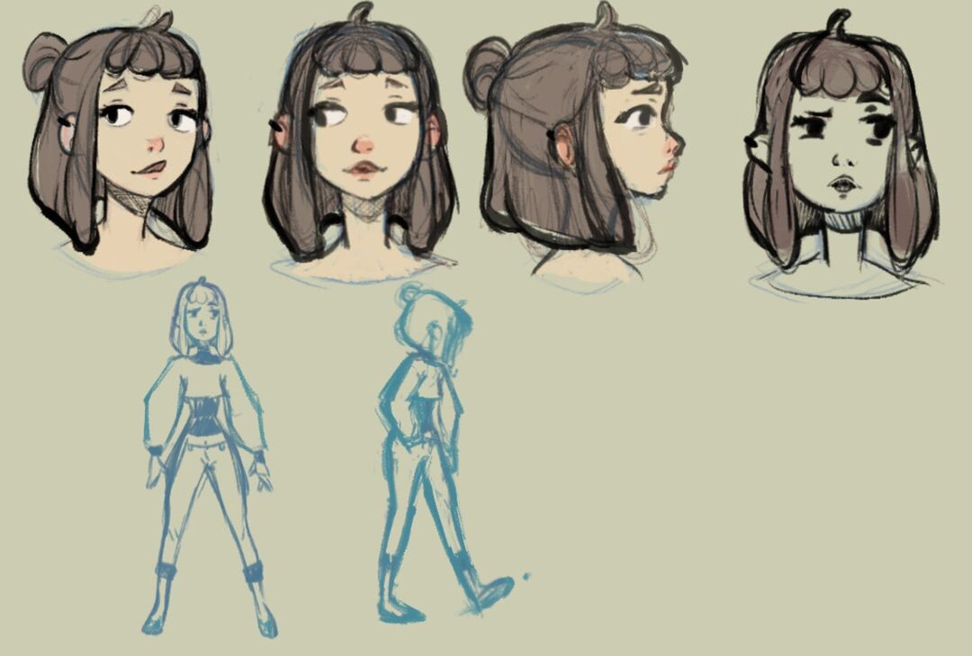 ArtStation - Medieval Female Character design