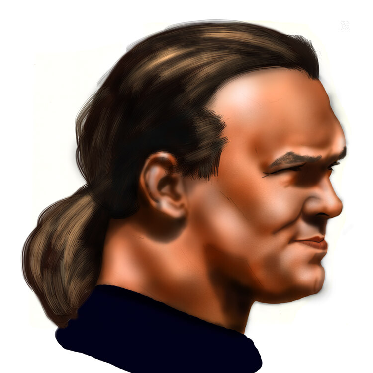 ArtStation - "MONGO " Painting In Progress"