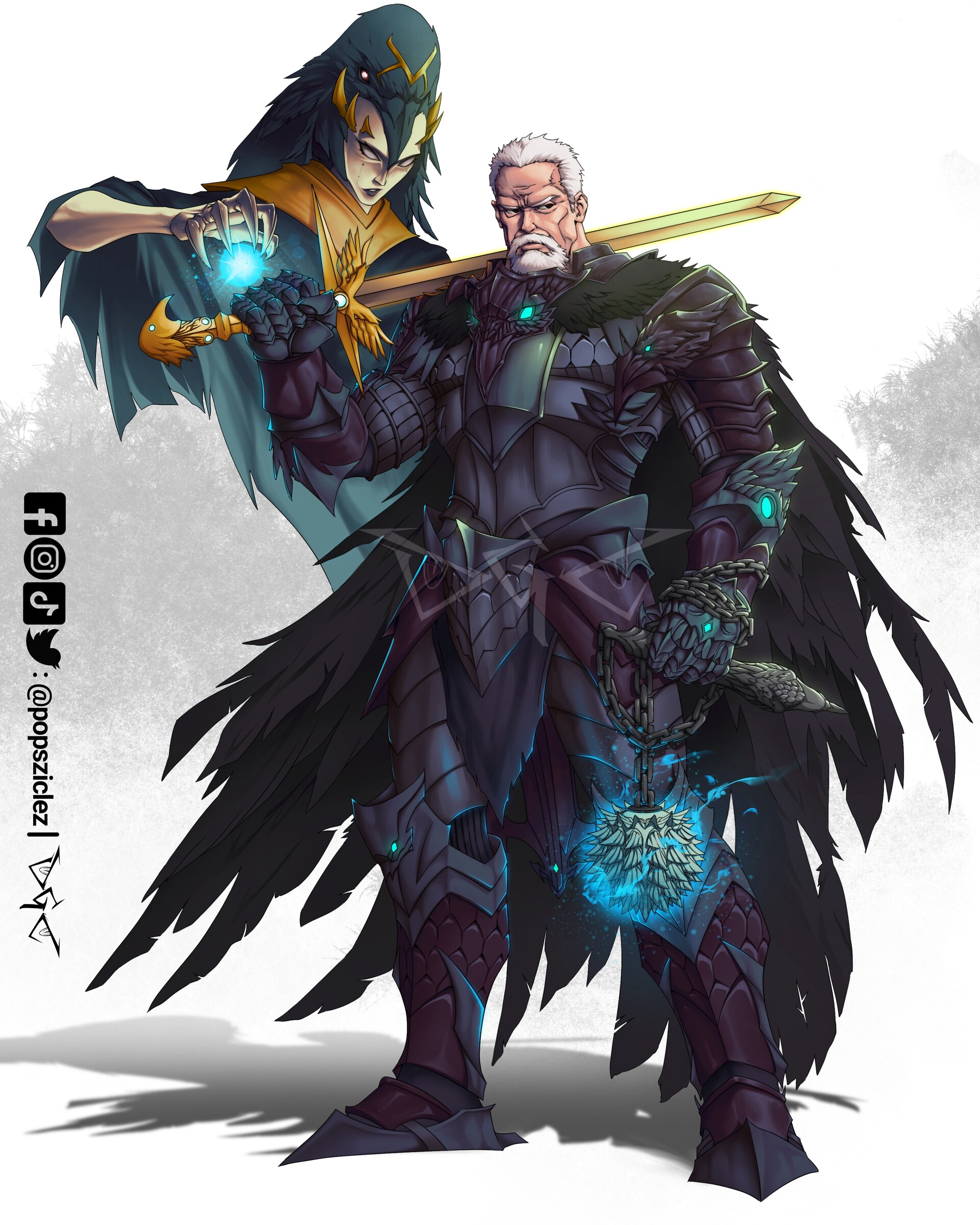 ArtStation - Cleric /Knight | Commission