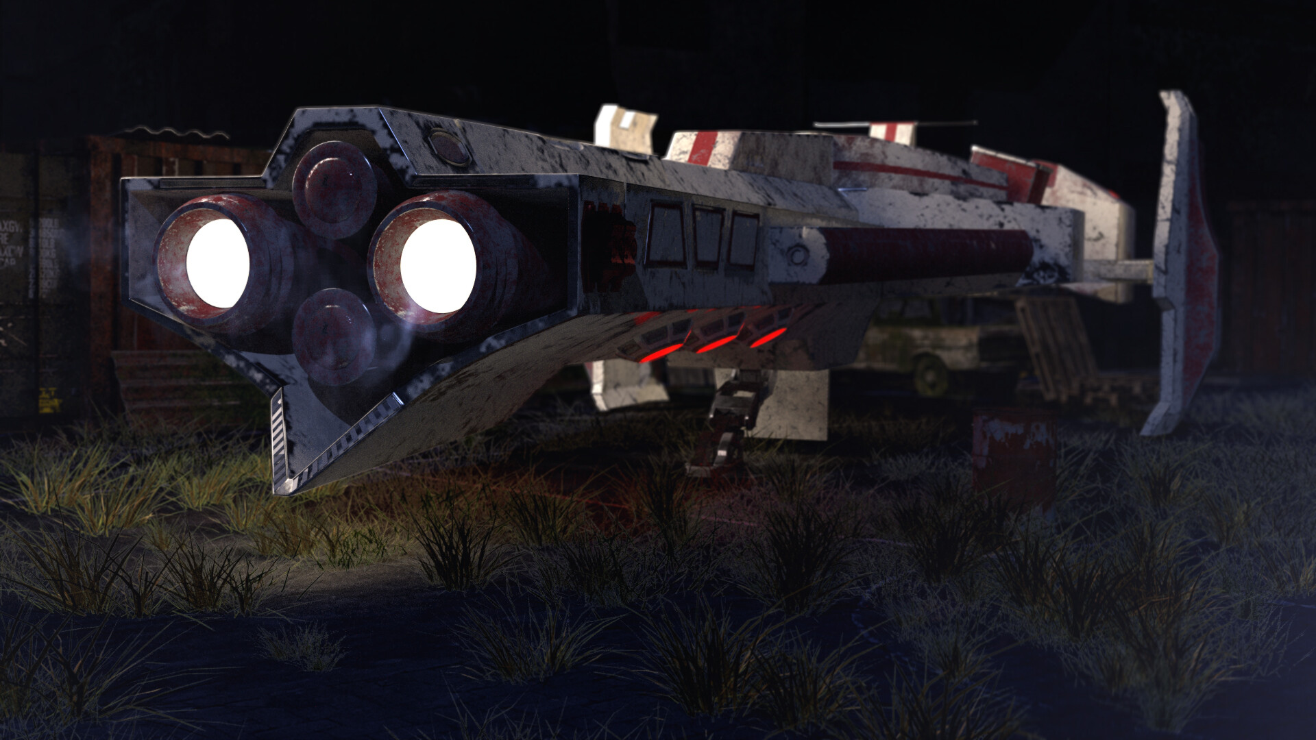 ArtStation - Spaceship Animation