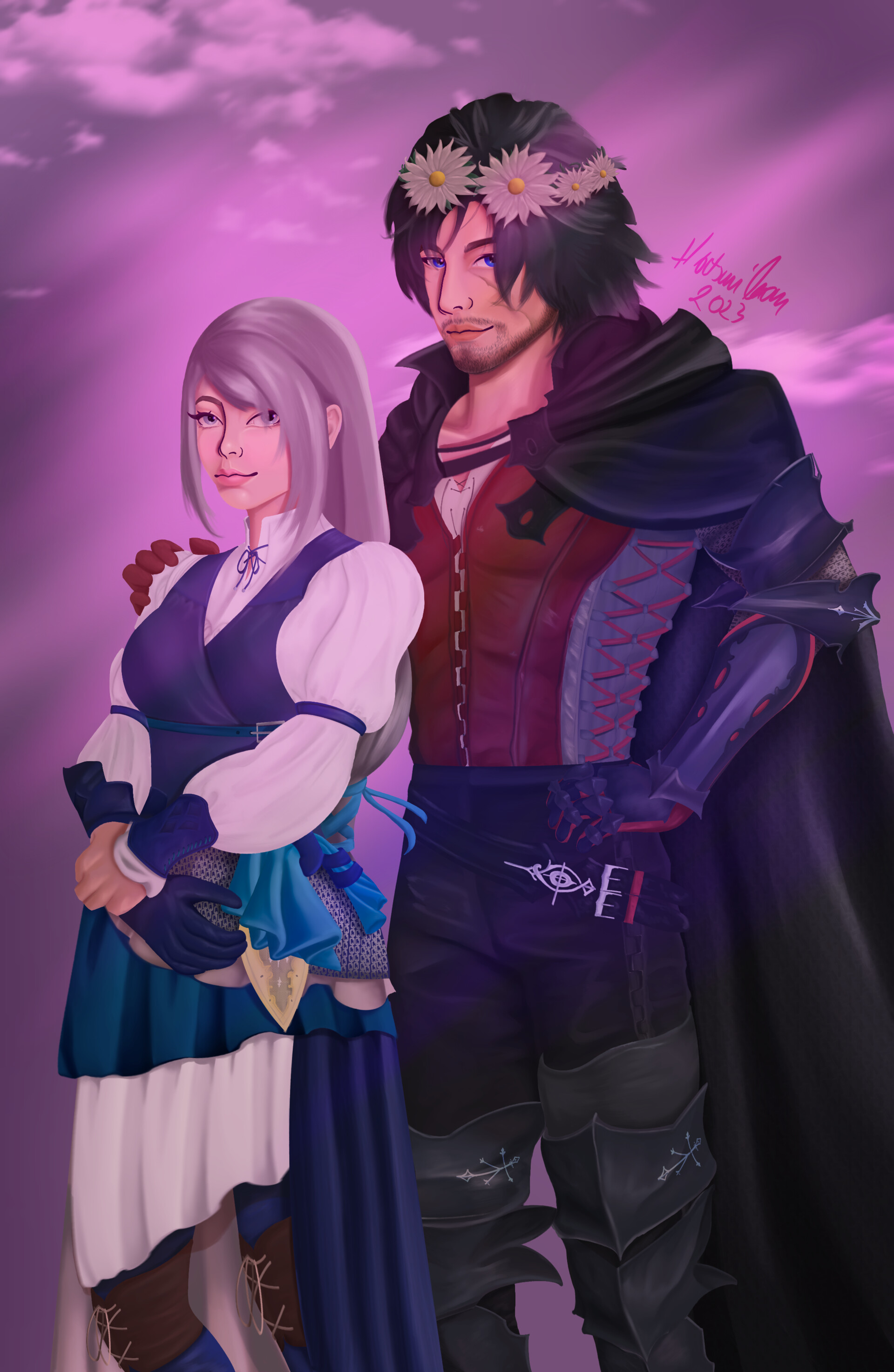 Artstation Jill And Clive From Final Fantasy Xvi