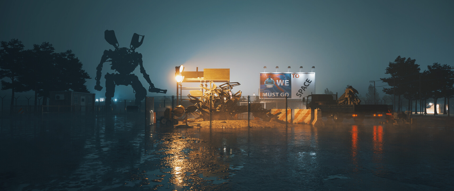 ArtStation - Under Attack Animation Test