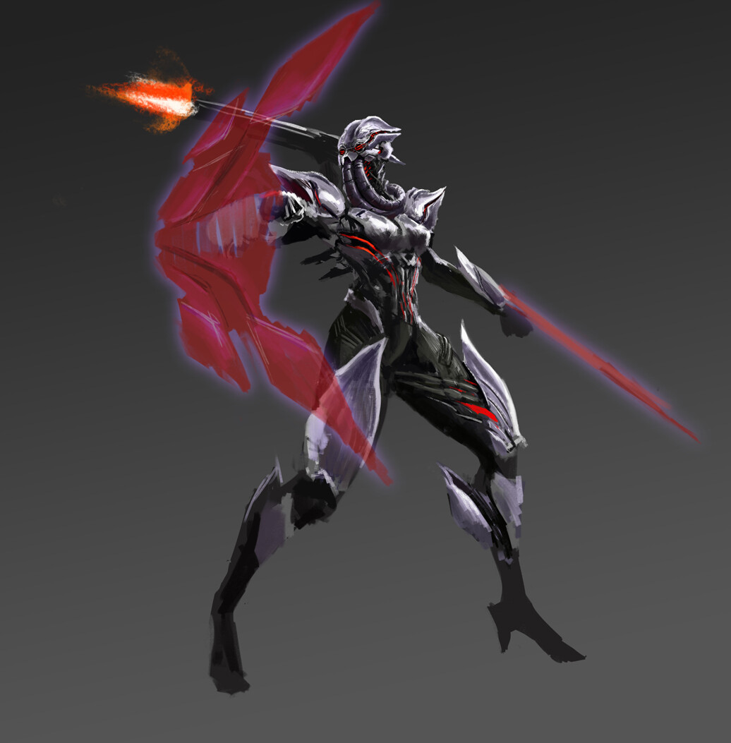 The NRG - Nexus Wars- Female Reaper by NRG