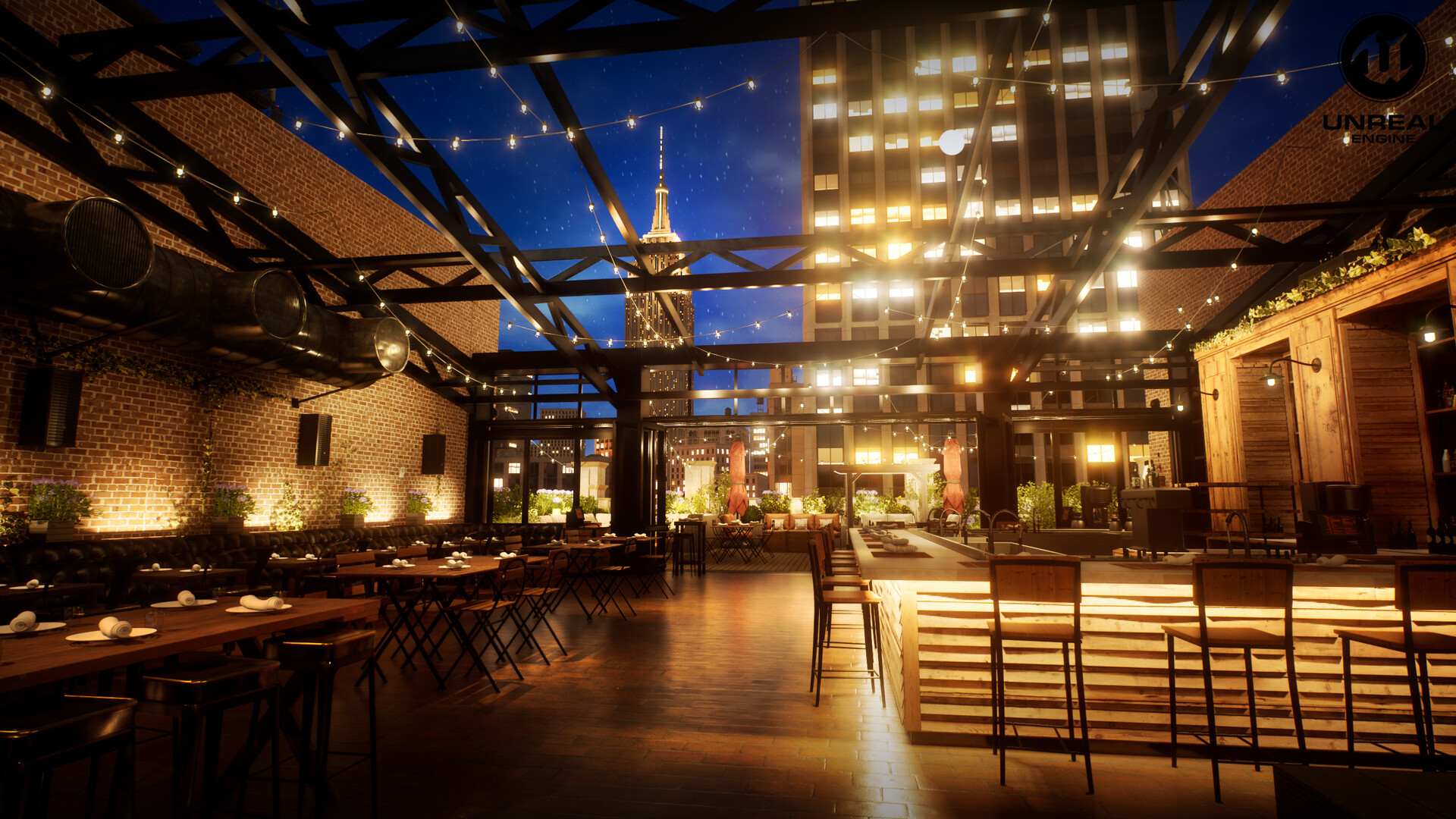 Stefano Catania - Terrace restaurant, UE5