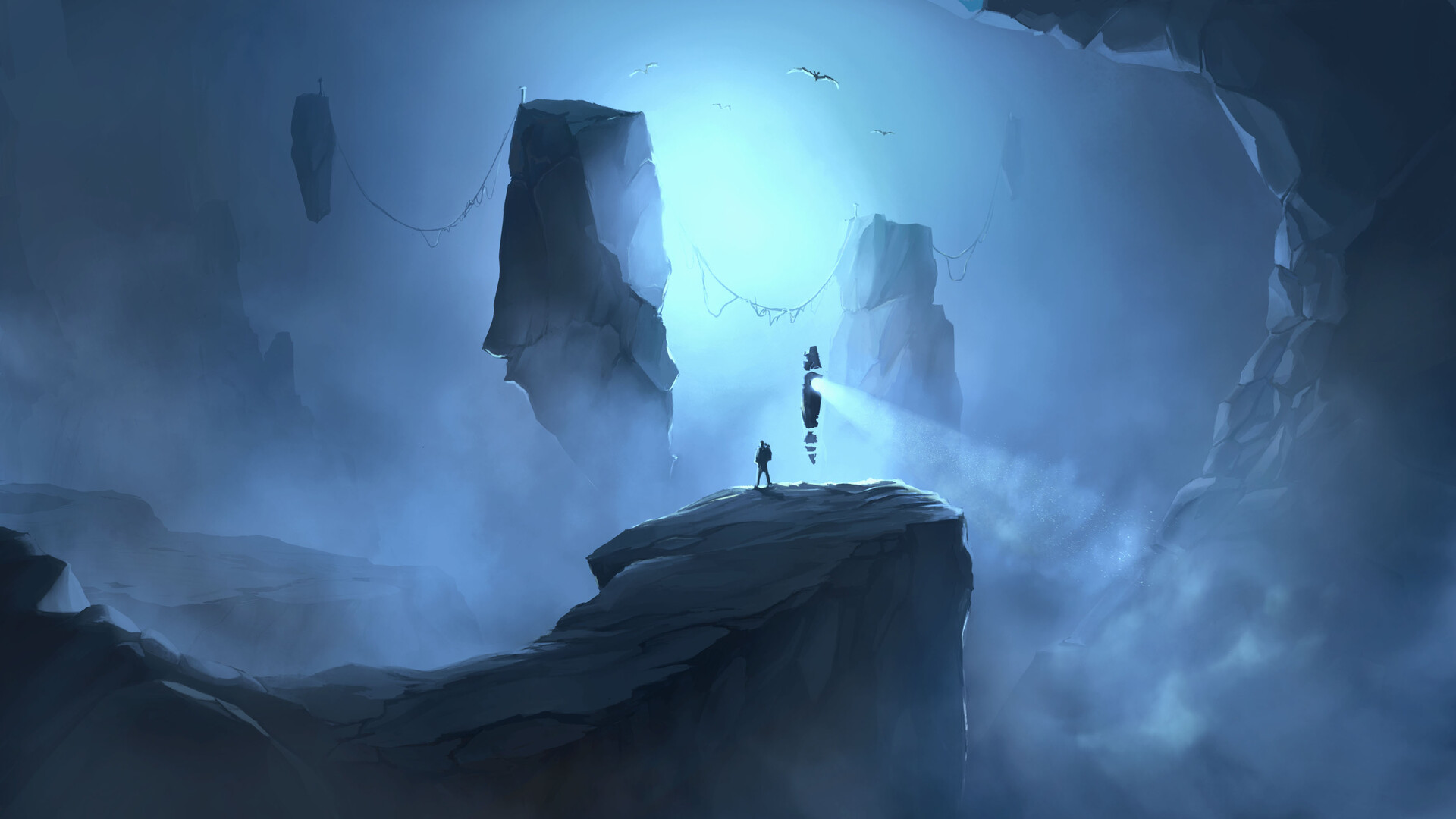 ArtStation - Light beneath the mist