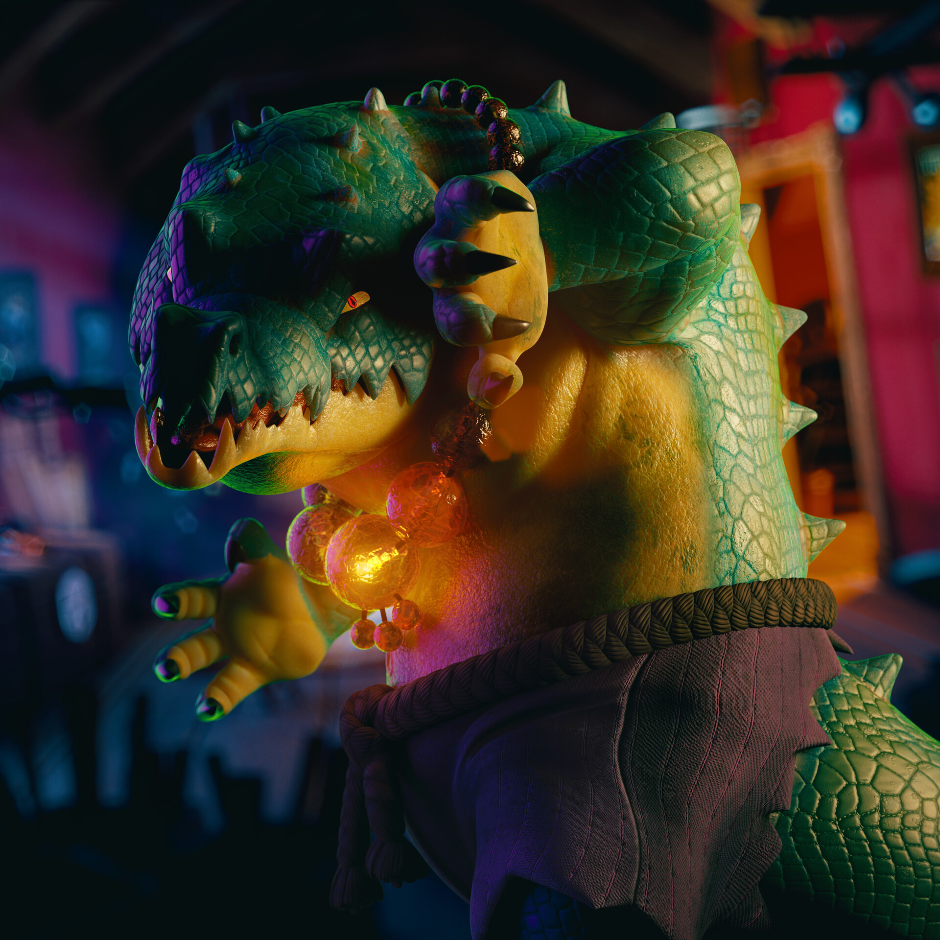 ArtStation - Stylized Croc